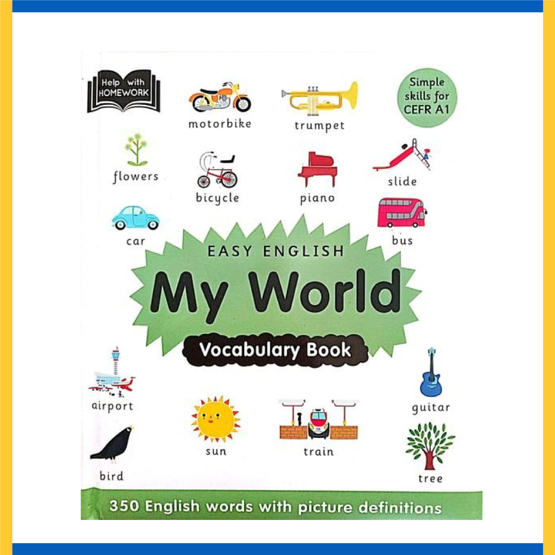 EASY ENGLISH VOCABULARY: MY WORLD – Eglish Spot By Hiba